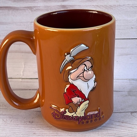 Disney | Kitchen | Disneyland Grumpy Coffee Mug Disney Parks 3d Design ...